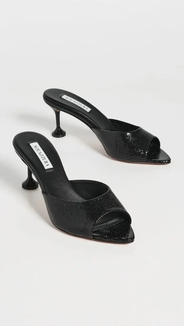 AQUAZZURA Bisous Mules 65mm