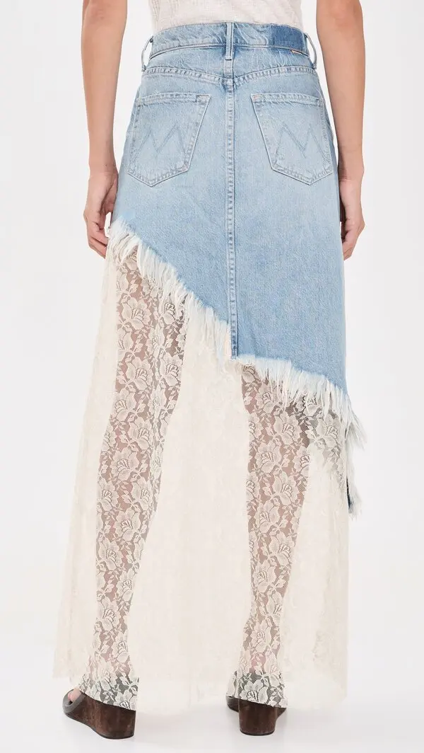 MOTHER The Peek-a-boo- Maxi Skirt