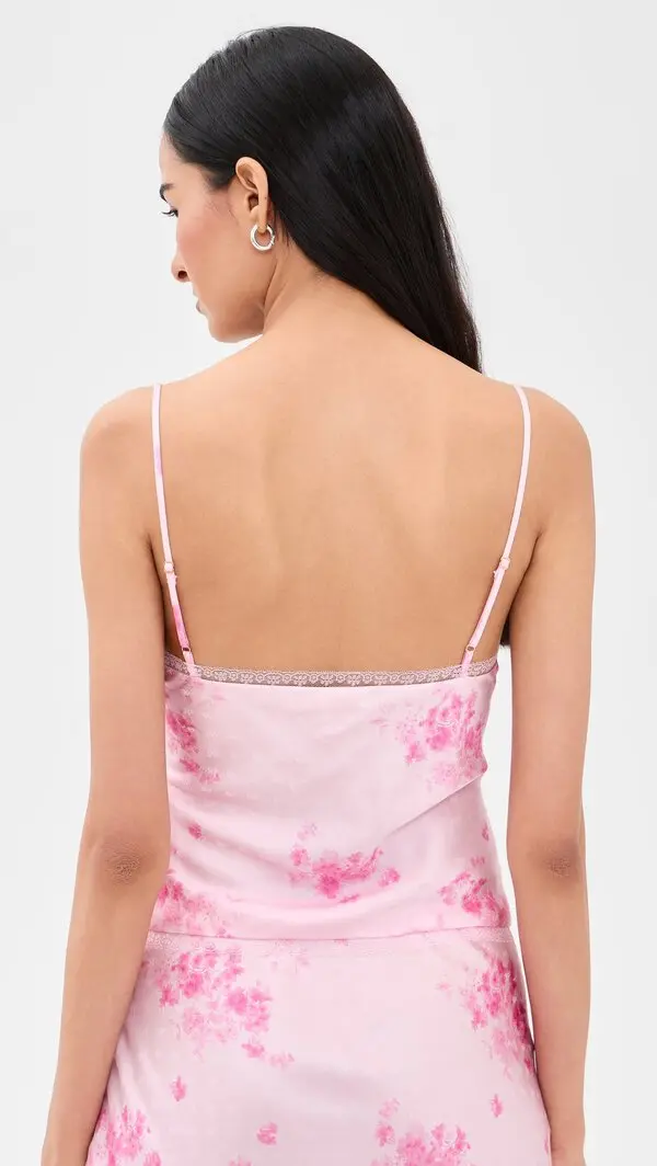 LoveShackFancy Brett Top - Blushing Blonde
