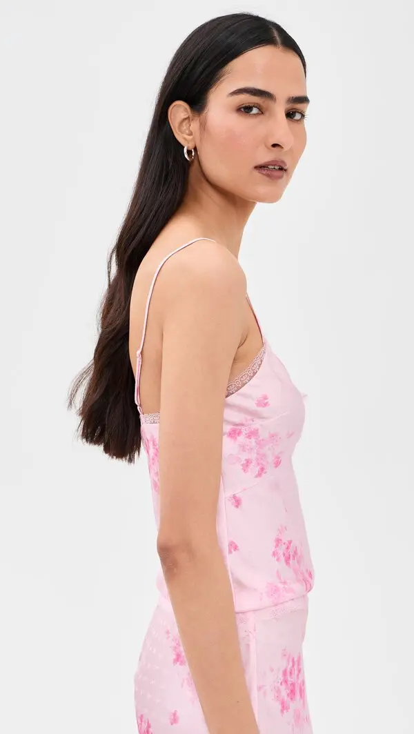 LoveShackFancy Brett Top - Blushing Blonde