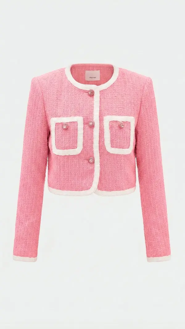 Cinq À Sept Contrast Auden Jacket