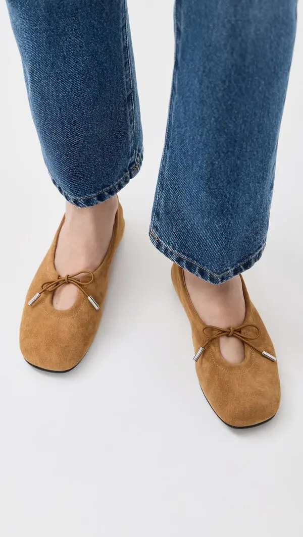 ALOHAS Rosalind Suede Ballet Flats