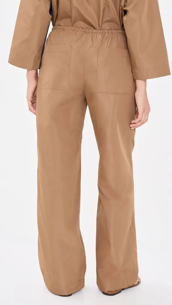 Rag & Bone Claire Taffeta Pants - Camel