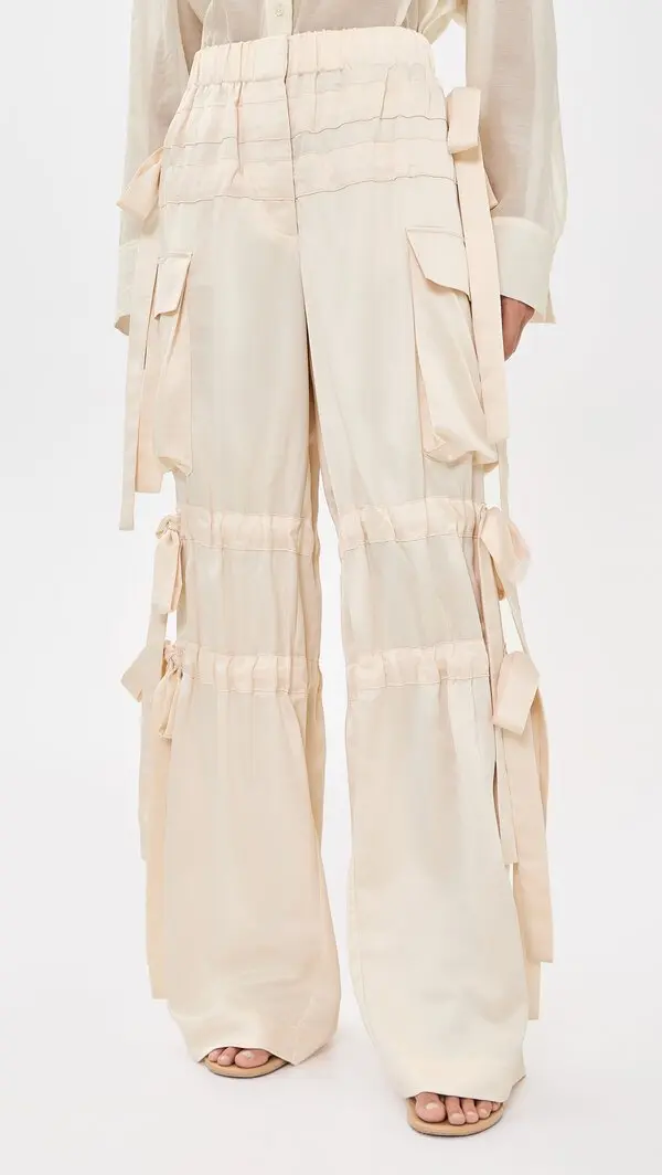 AKNVAS Odin Satin Tie Trousers