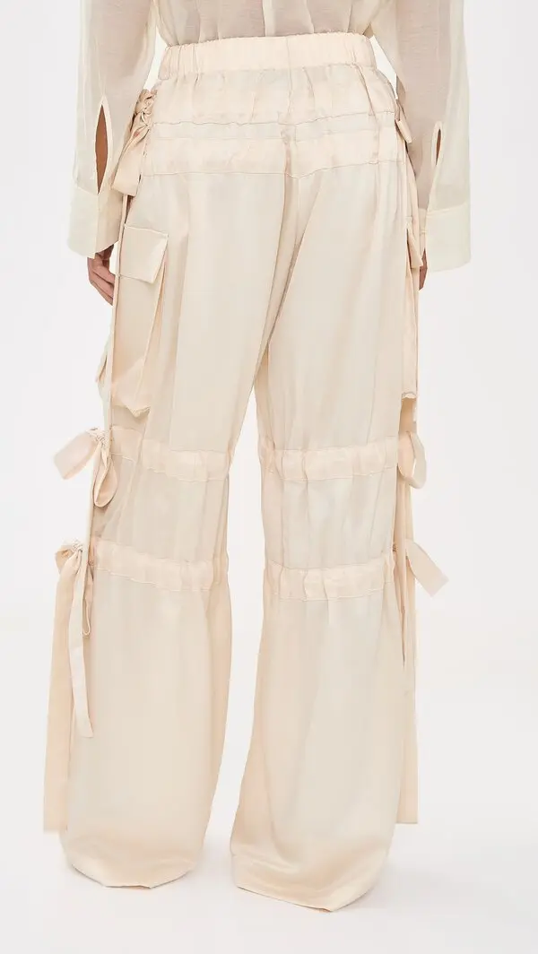 AKNVAS Odin Satin Tie Trousers