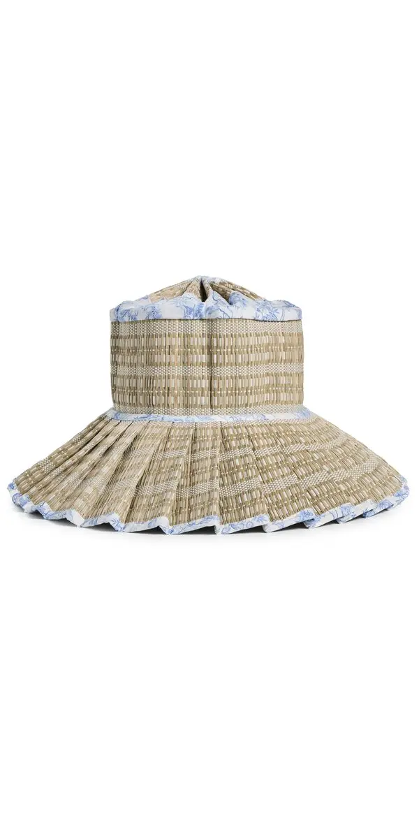 Lorna Murray Garden Raffia Capri Hat - Versailles