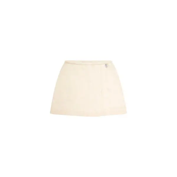 LA GRANNI Centimos Skirt In Cream