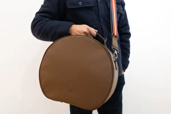 JAMIE SLYE HATS + ACCESSORIES Jet-setter Hat Bag - Brown