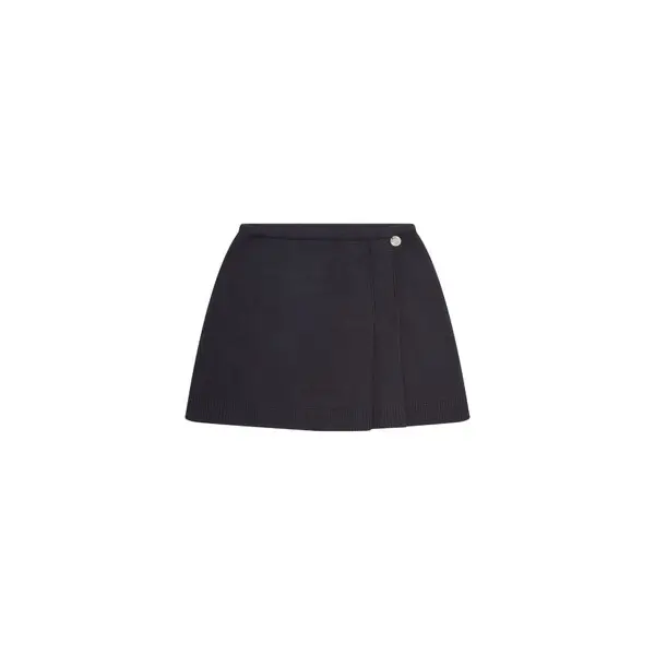 LA GRANNI Centimos Skirt In Ribbed Knit