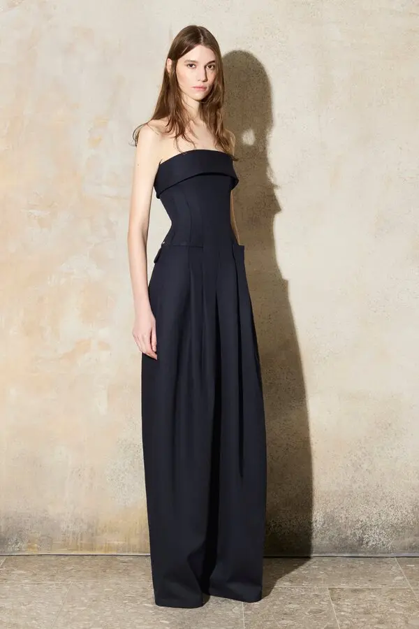 Dsquared2 Wool Rounded Jumpsuit