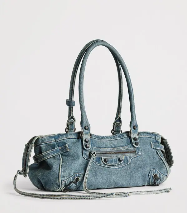 Balenciaga Cotton Le City East-west Shoulder Bag