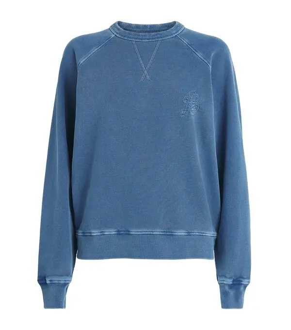 Barbour Cotton Avon Sweatshirt - Blue