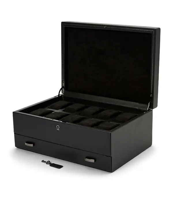Wolf British Racing 10-piece Watch Box