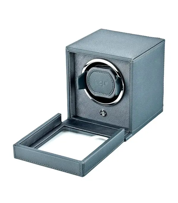 Wolf Cub Single Watch Winder With Cover