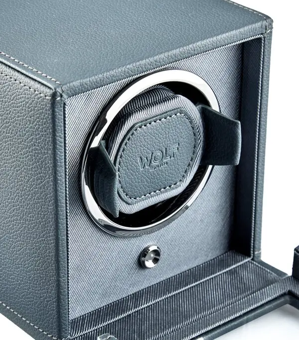 Wolf Cub Single Watch Winder With Cover