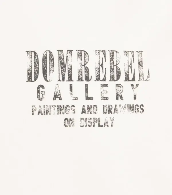 DOMREBEL Cotton Gallery T-shirt