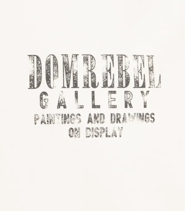 DOMREBEL Cotton Gallery T-shirt