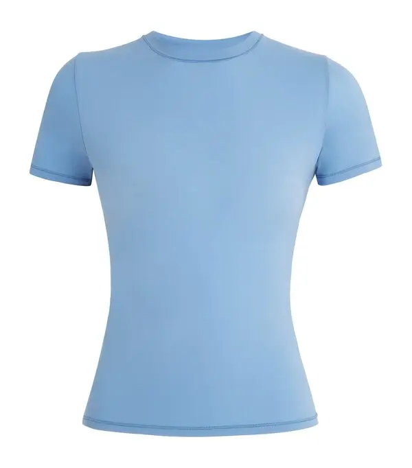 SKIMS Fits Everybody Short-sleeve T-shirt - Blue