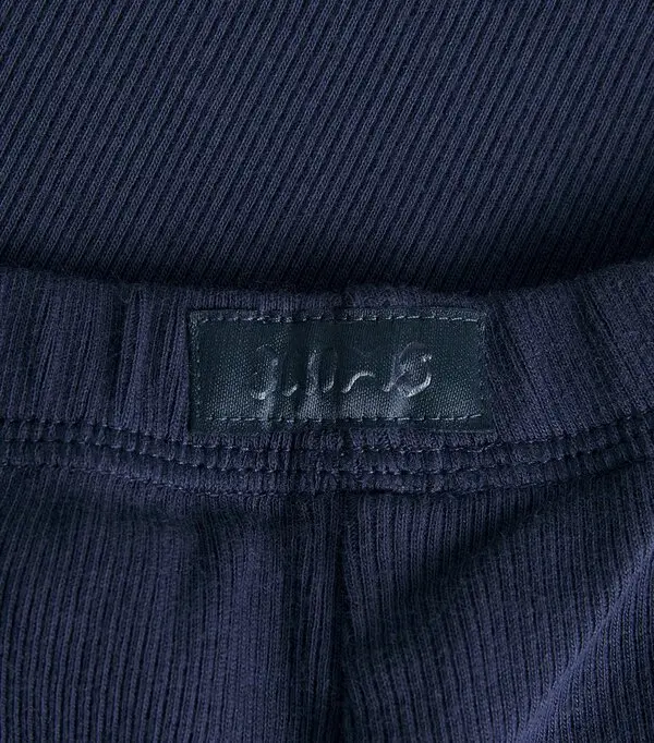SKIMS Stretch-cotton Rib Shorts