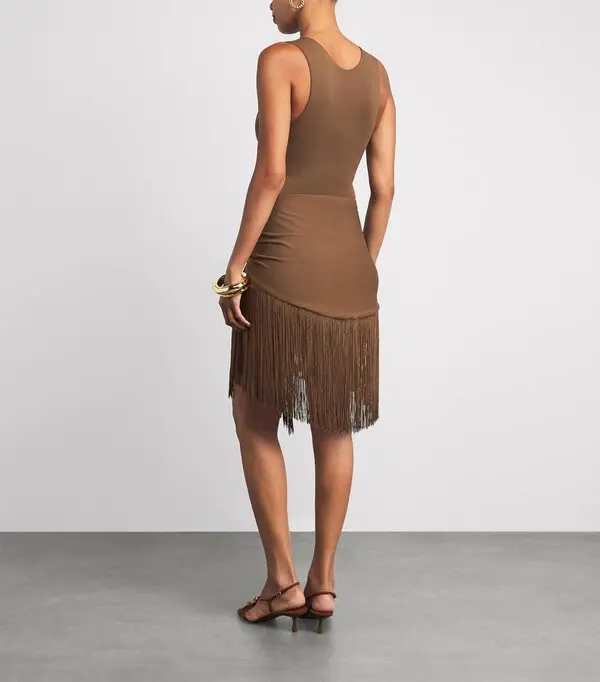 TALLER MARMO Pareo-detail Sahara Swimsuit
