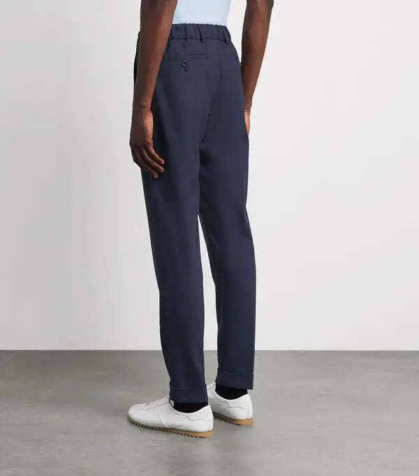 Marco Pescarolo Virgin Wool Drawstring Trousers