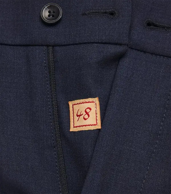 Marco Pescarolo Virgin Wool Drawstring Trousers