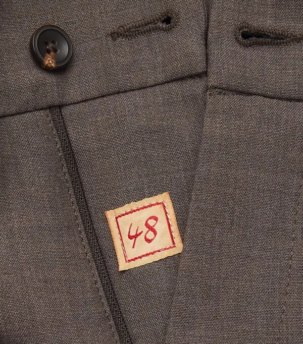 Marco Pescarolo Virgin Wool Drawstring Trousers