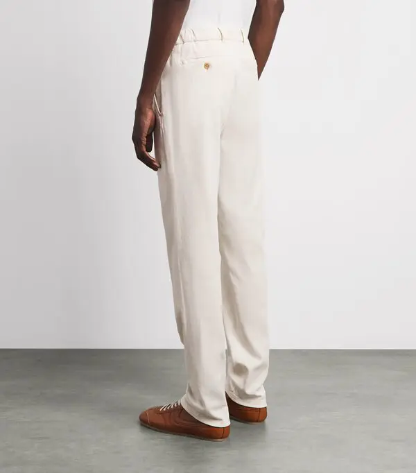 Marco Pescarolo Charm-detail Chinos