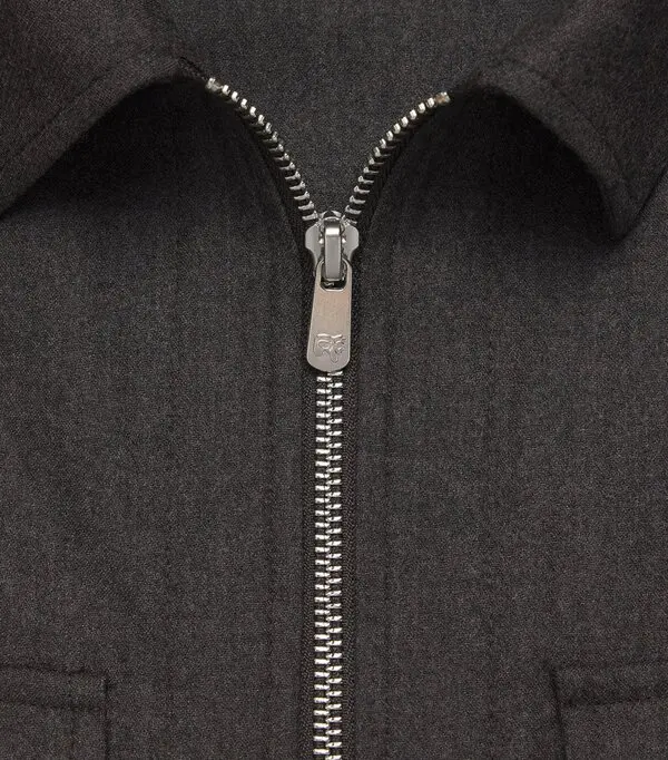 Marco Pescarolo Cashmere 2-way Zip Jacket