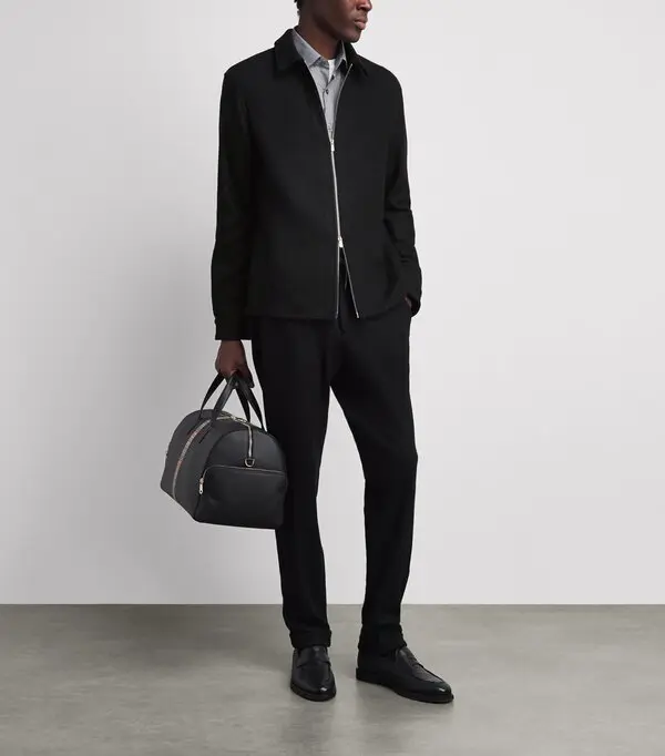Marco Pescarolo Stretch-cashmere 2-way Zip Jacket
