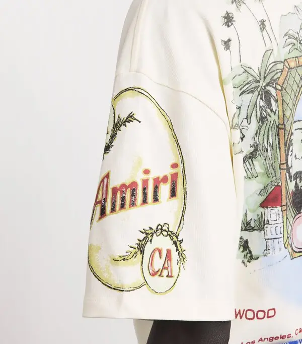Amiri Cotton Vista Skate T-shirt - White
