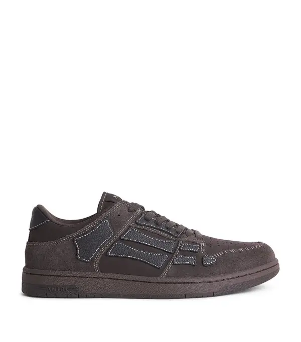 Amiri Skel Top Low Sneakers - Brown