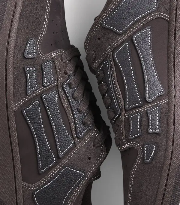 Amiri Skel Top Low Sneakers - Brown