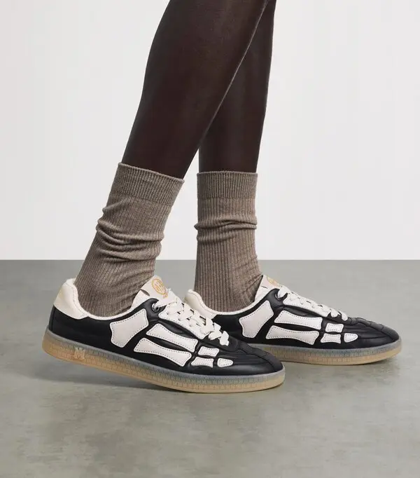 Amiri Leather Pacific Football Sneakers