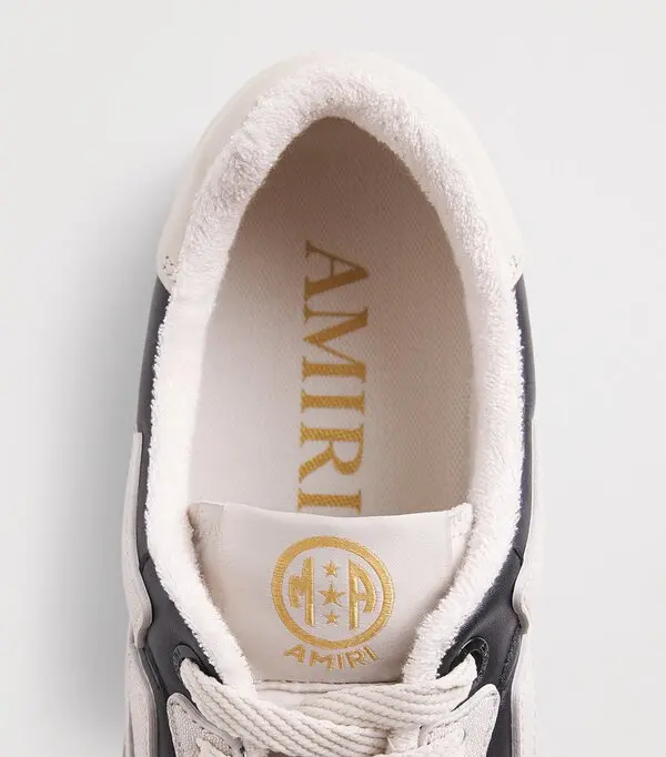 Amiri Leather Pacific Football Sneakers