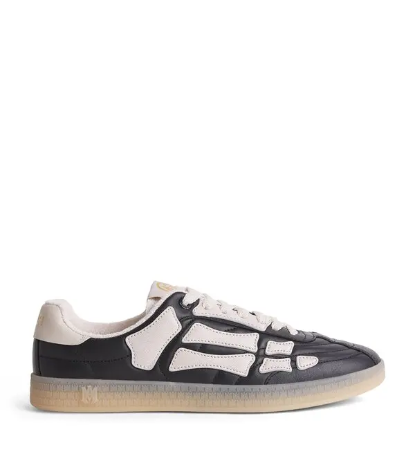 Amiri Leather Pacific Football Sneakers - Black