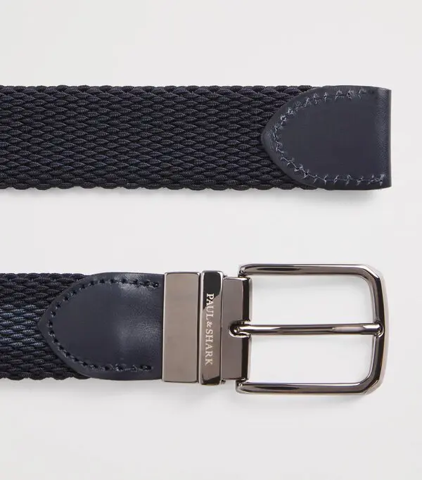 Paul & Shark Cotton Woven Reversible Belt