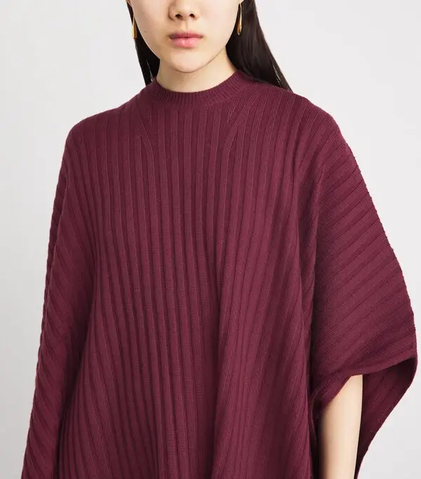 Gabriela Hearst Merino Wool-cashmere Baron Poncho