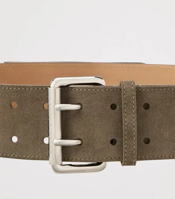 Ralph Lauren Suede Buckle Belt