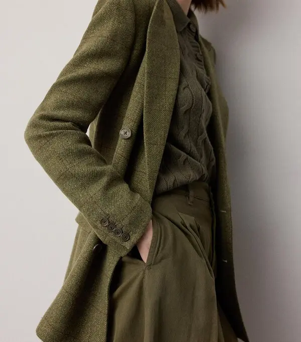 Ralph Lauren Tweed Ramona Blazer