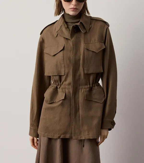 Ralph Lauren Cashmere-linen Milton Field Jacket