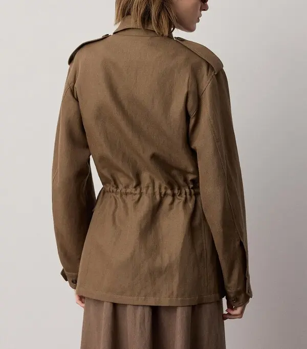 Ralph Lauren Cashmere-linen Milton Field Jacket