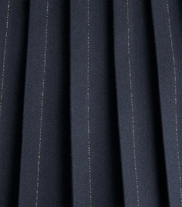Maje Pleated Stripe Shorts