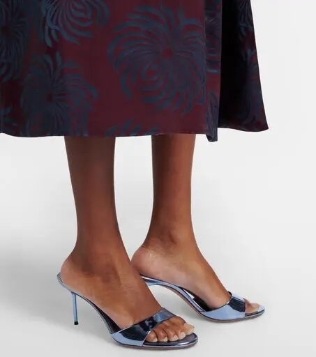 Paris Texas Lidia 70 Patent Leather Mules