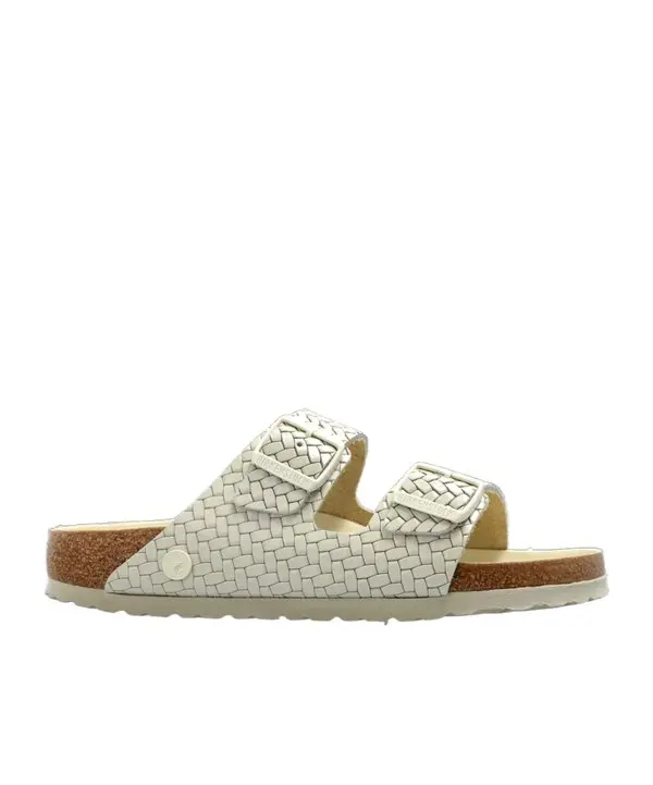 BIRKENSTOCK Arizona Rivet Logo Sandals - Nude