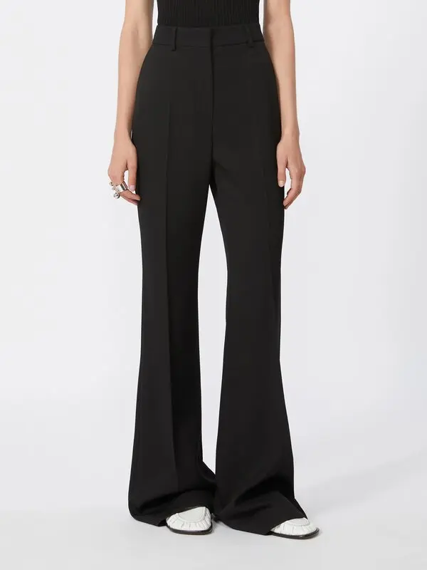 Sportmax Flared Casual Pants