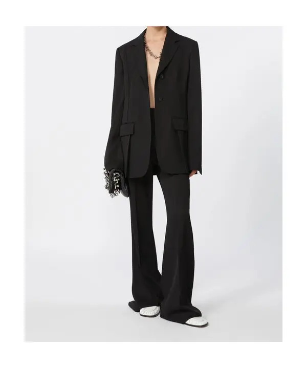 Sportmax Flared Casual Pants