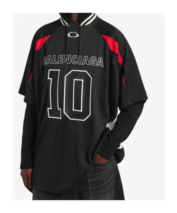 Balenciaga Nba Oversized Jersey T-shirt