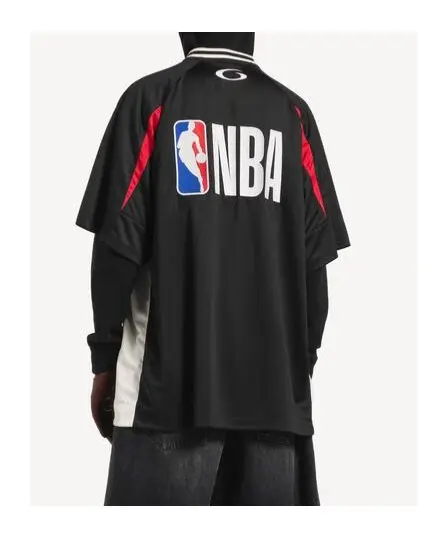 Balenciaga Nba Oversized Jersey T-shirt