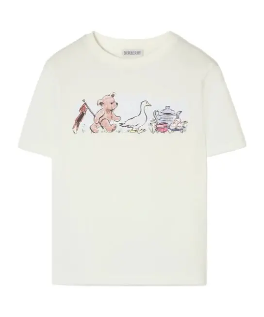 Burberry Thomas Bear And Friends Cotton T-shirt